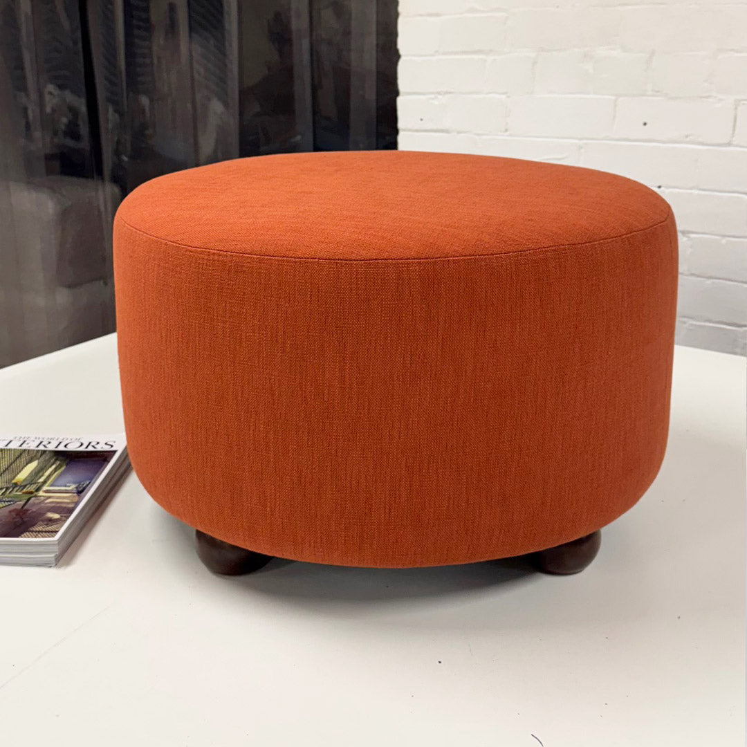 Forget the Sofa—This Fabric Footstool’s Stealing the Show – Footstools ...